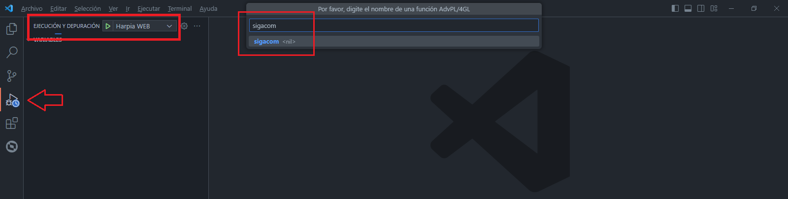 FRAMEWORK - Framework (Línea Protheus) - MI - VSCode - Cómo lanzar debug en VSCode a través de ...