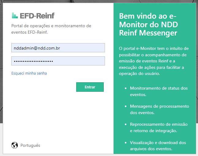 Varejo - Supermercados - Fiscal - Reprocessar eventos EFD-Reinf (Portal ...