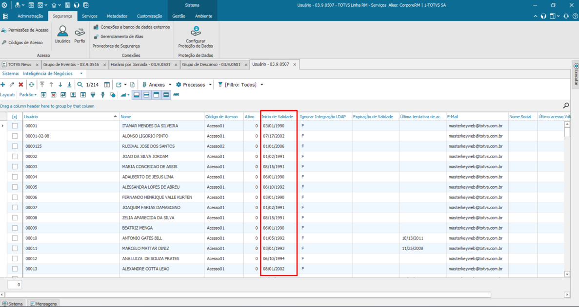 Framework - Linha RM - Frame - Alterar formato data – Central de ...