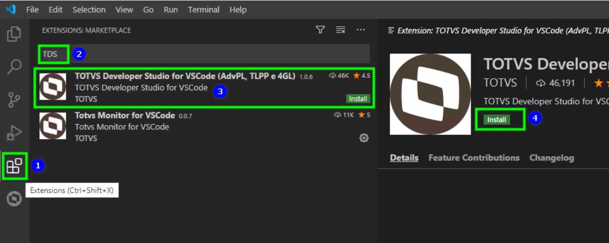 Framework - Linha Logix - FRW - Configurar VSCode para o Logix – Central de Atendimento TOTVS