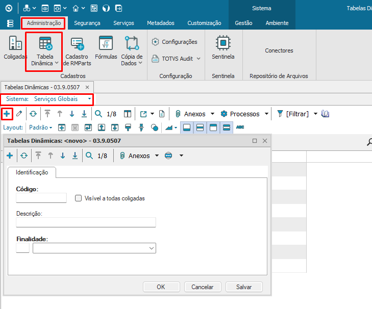 Framework - Linha RM - Frame - Tabelas dinâmicas – Central de ...