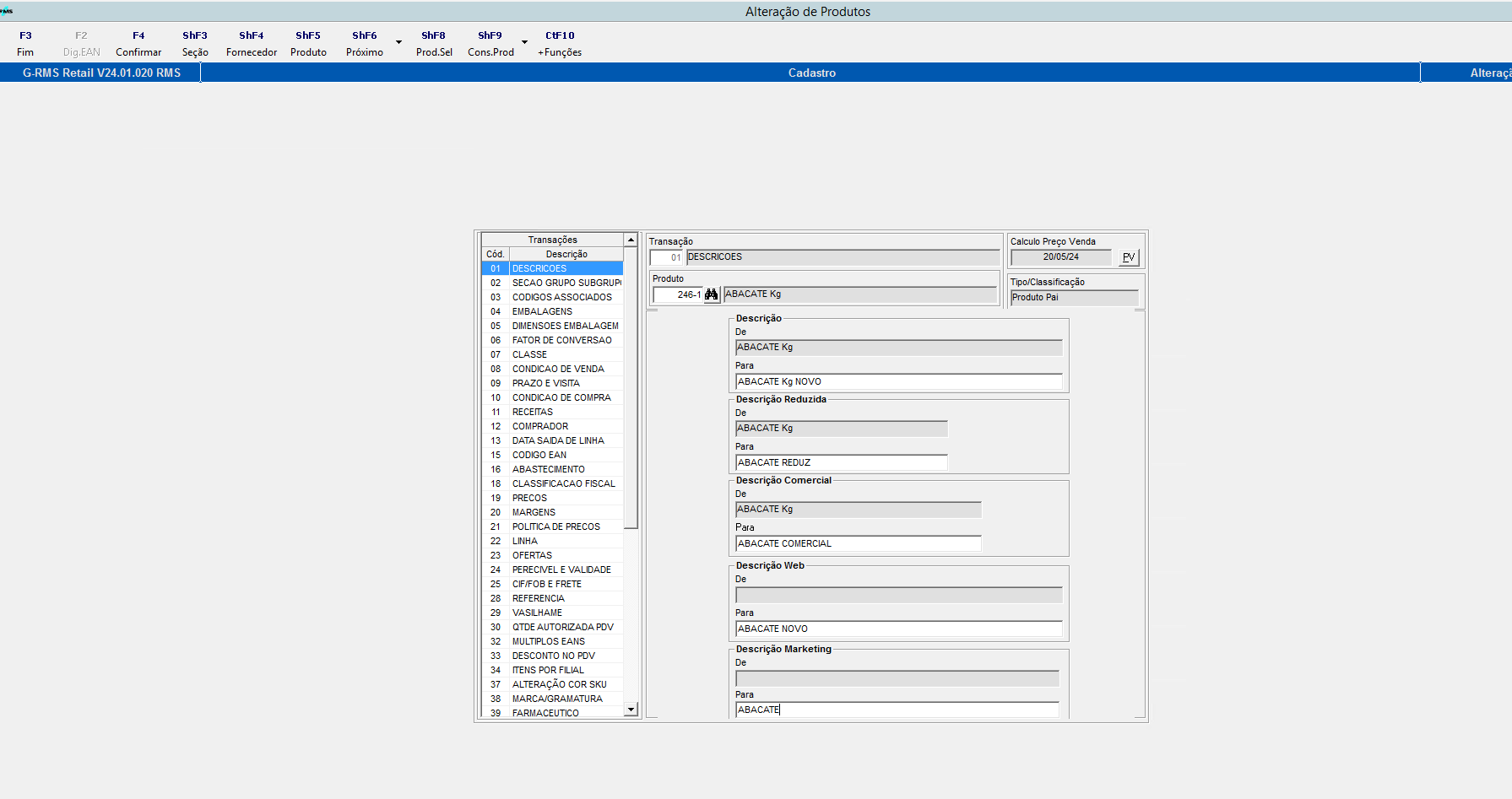 RMS - CAD - Como alterar ou Incluir descrição no produto – Central de ...