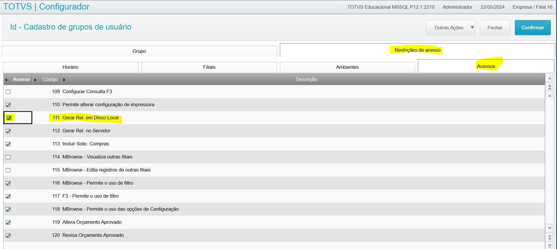 RH - Linha Protheus - GPE - Arquivo gerado com sucesso. A abertura de ...
