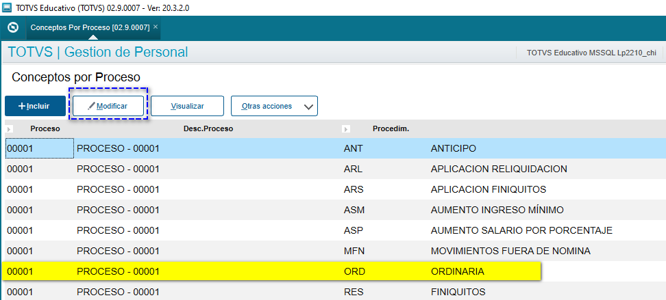 TOTVS RH - TOTVS RH (LINEA PROTHEUS) - MI – Gestión de Personal ...