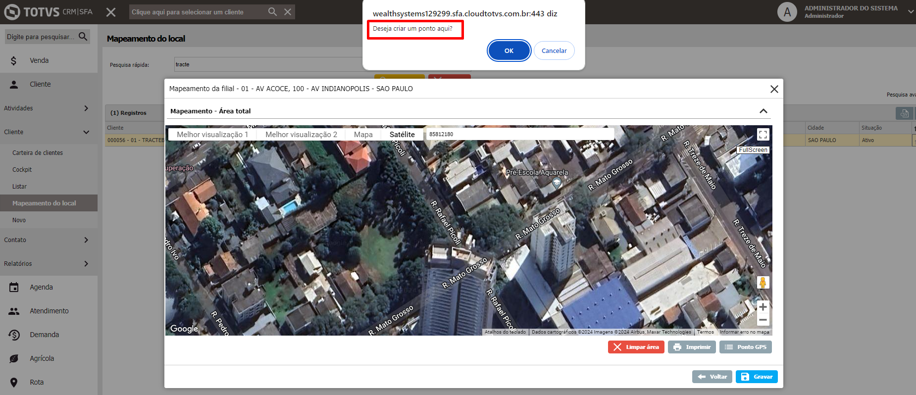 Cross Segmentos - TOTVS CRM Automação de Força de Vendas (SFA) - WEB ...