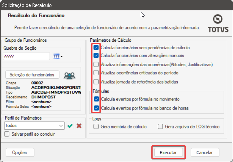 RH - RM - PTO - Onde realizar o recalculo do ponto – Central de ...