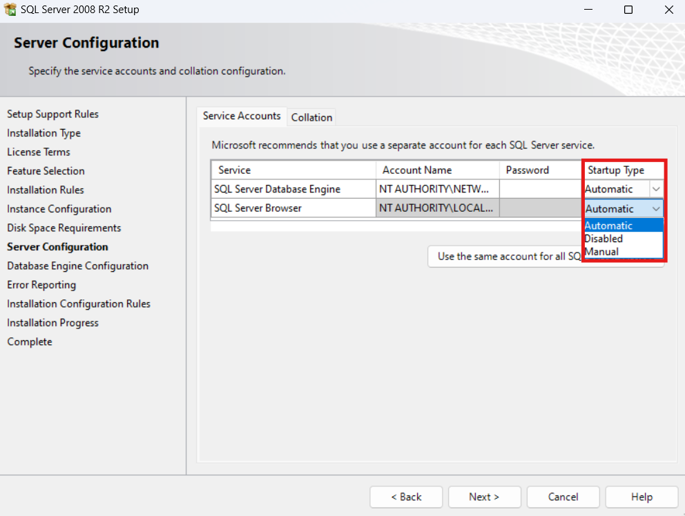 PMED - INSTAL - Instalação do SQL Server 2008 – Central de Atendimento ...