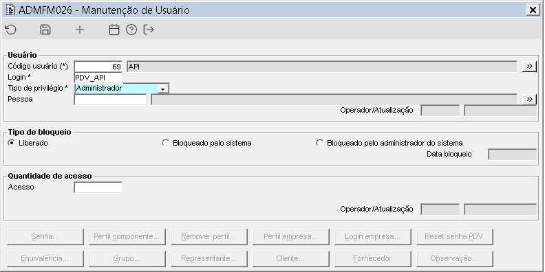 Varejo - Moda - ADM - Configuração do usuário da API V2 no PDV ...