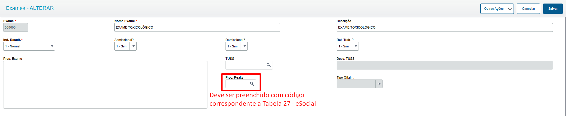 RH - Linha Protheus - MDT - eSocial - S-2221 - Como gerar o evento S-2221 Exame Toxicológico ...