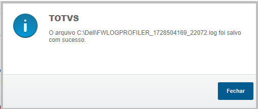 Manufatura - Linha Protheus - MNT - Gerar LogProfiler Protheus PO-UI ...