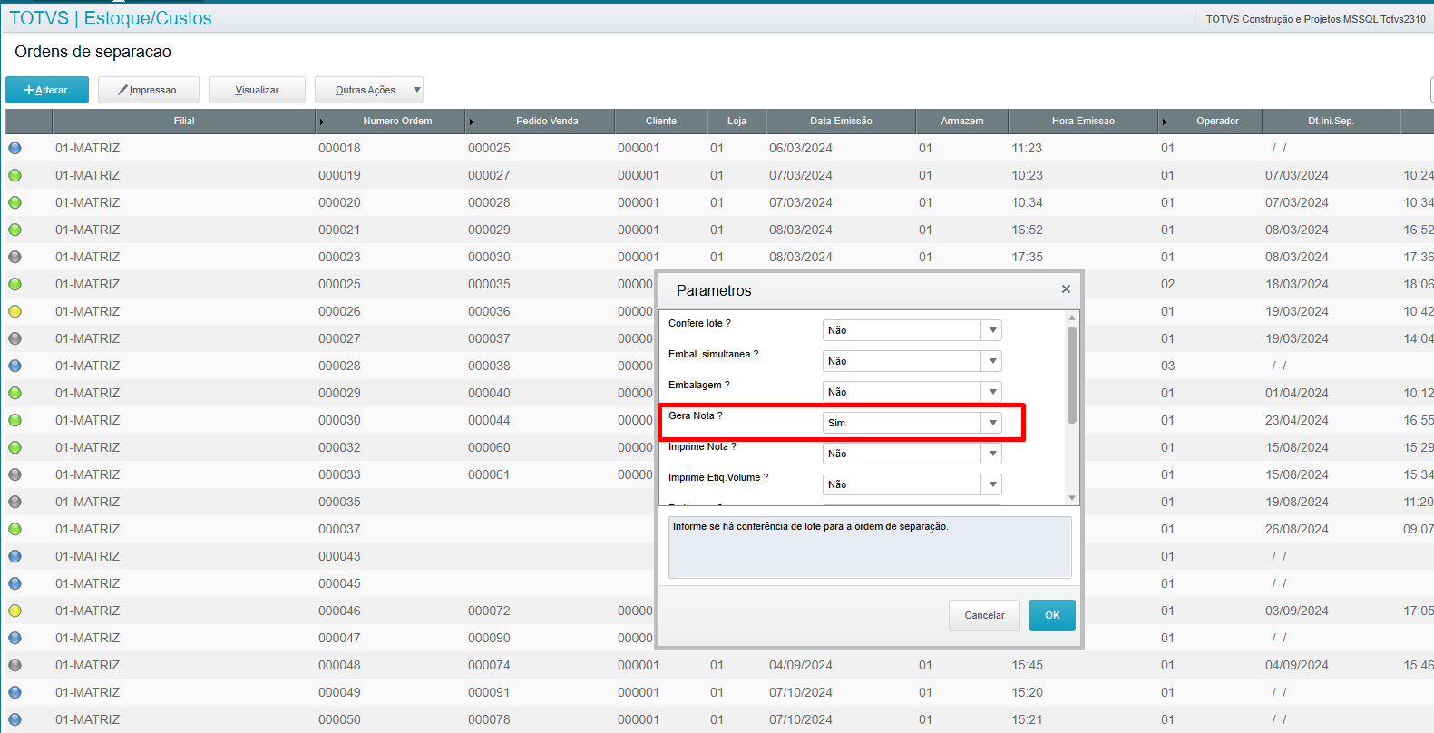 Cross Segmento - Backoffice (Linha Protheus) - SIGAACD - ACDA100 - Qual ...