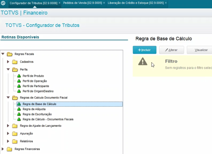 CROSS Segmentos - TOTVS Backoffice Linha Protheus - FIS – FISA170 ...