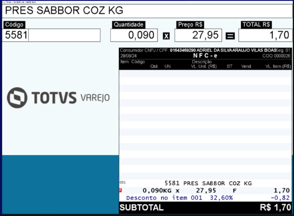 PDV - SUP - O que fazer quando o PDV estiver lendo código de produto ...