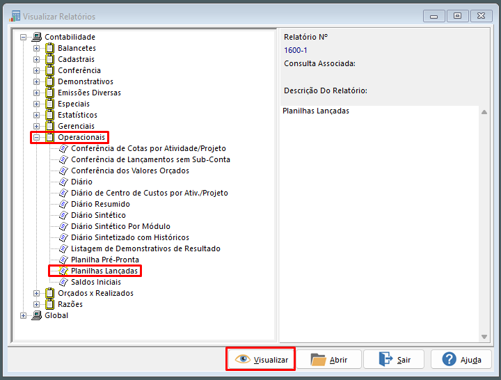 Hotelaria - TOTVS Backoffice (Linha CMNET) - CONTAB - Como emitir o ...