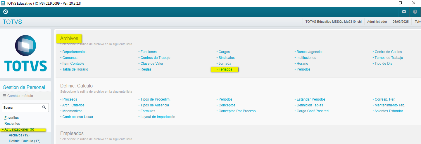 TOTVS RH - TOTVS RH (LINEA PROTHEUS) - MI – Gestión de Personal ...