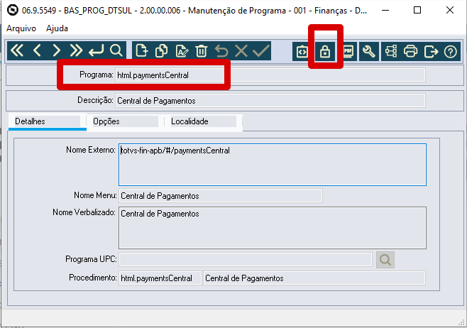 Cross Segmentos - Linha Datasul - APB - Programa da Central de ...