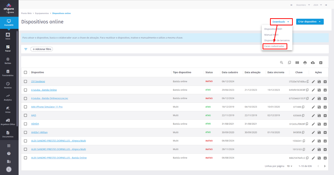 TOTVS RH Ponto Eletrônico (Linha Ahgora) - Pontoweb - Como realizar o ...