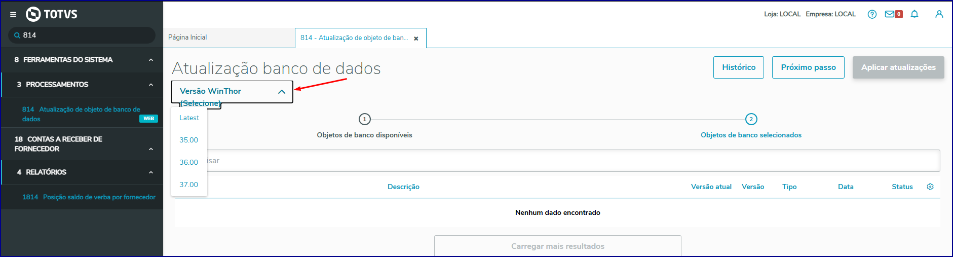 WINT - Erro ORA-00904: "M.CUSTOFISCAL": Invalid Identifier – Central de ...