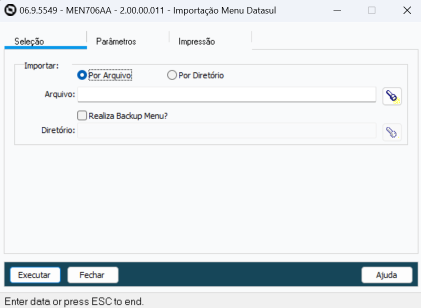 Cross Segmentos - Linha Datasul - MIT - Como importar os arquivos de ...