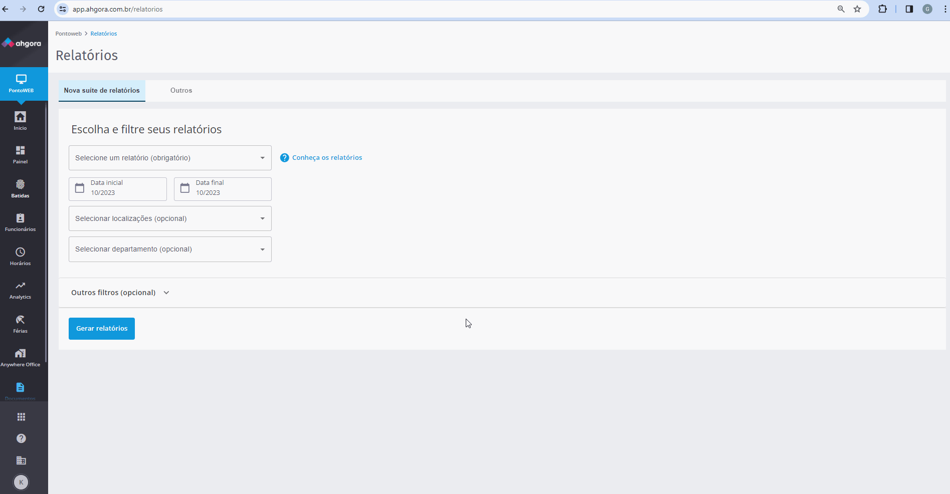 TOTVS RH Ponto Eletrônico (Linha Ahgora) - Pontoweb - Como gerar ...