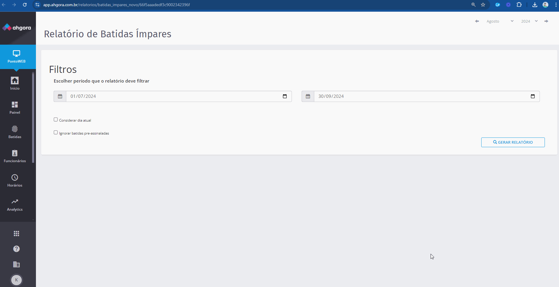 TOTVS RH Ponto Eletrônico (Linha Ahgora) - Pontoweb - Conheça o ...