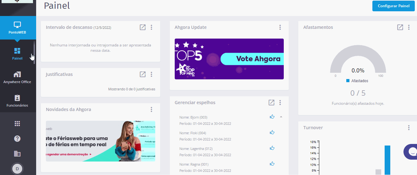 TOTVS RH Ponto Eletrônico (Linha Ahgora) - Pontoweb - Como gerar o ...