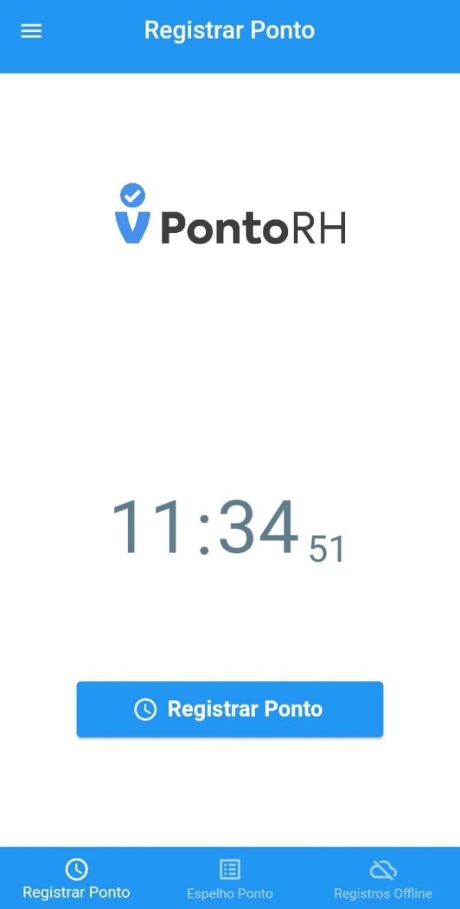 TOTVS RH Ponto Eletrônico (Linha Velti Ponto) - PontoRH - Como Realizar Registro Offline ...