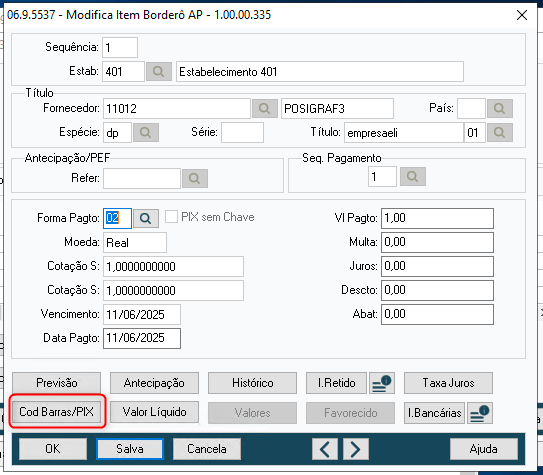 Cross Segmentos - Linha Datasul - APB - Barcode_scan - Como fazer a ...