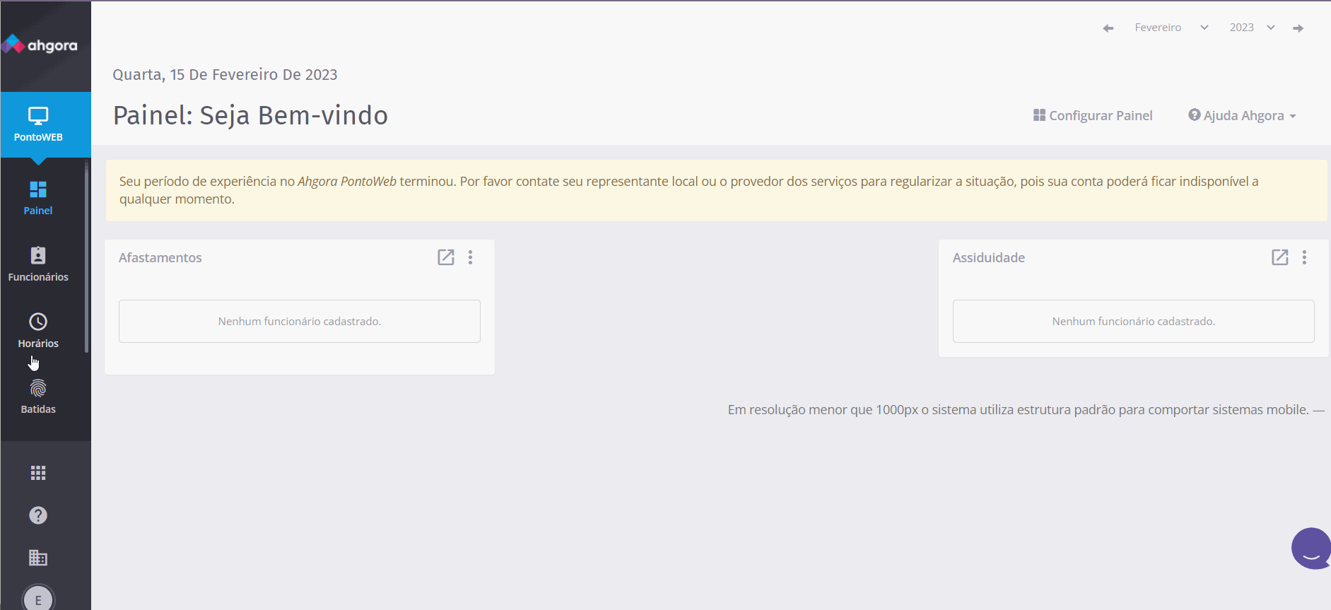 TOTVS RH Ponto Eletrônico (Linha Ahgora) - Controle de Acesso (antigo Acessoweb) - Como ...