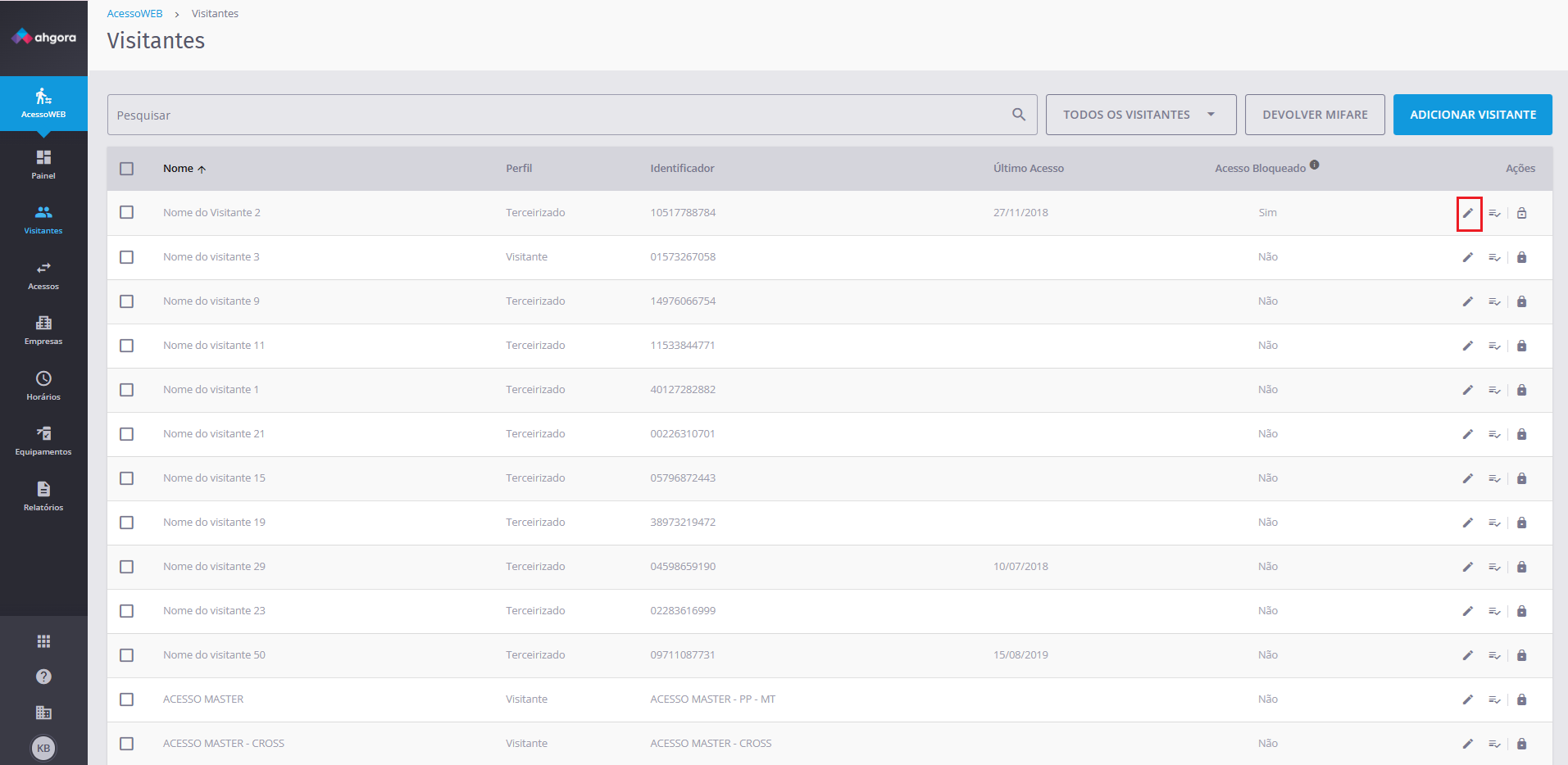 TOTVS RH Ponto Eletrônico (Linha Ahgora) - Controle de Acesso (antigo Acessoweb) - Como ...