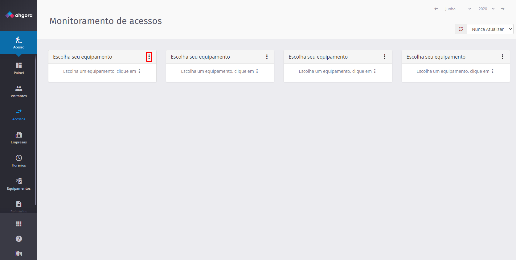 TOTVS RH Ponto Eletrônico (Linha Ahgora) - Controle de Acesso (antigo Acessoweb) - Como ...
