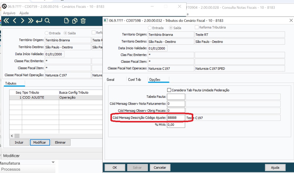 Cross Segmentos - Linha Datasul - MFT - Parametrizar a descrição ...