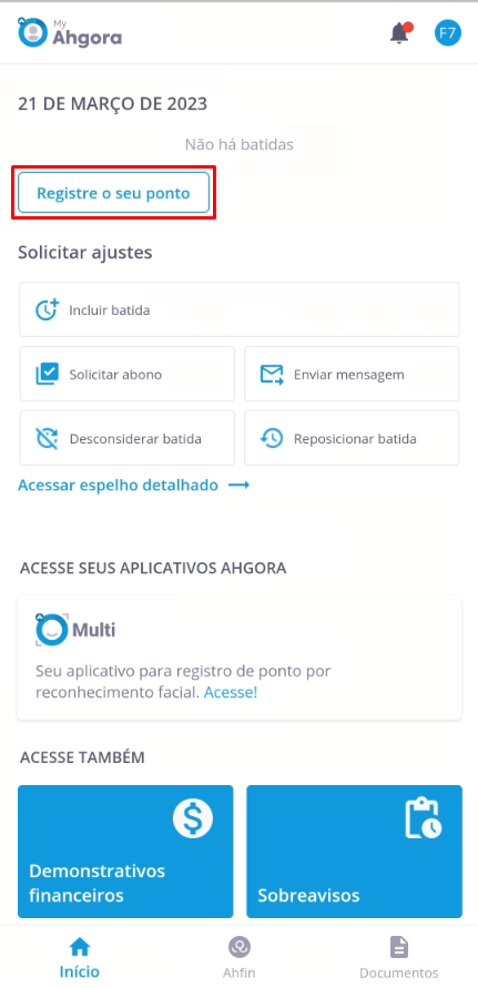 TOTVS RH App Meu Ponto Eletrônico (antigo My Ahgora) - Como registrar a ...