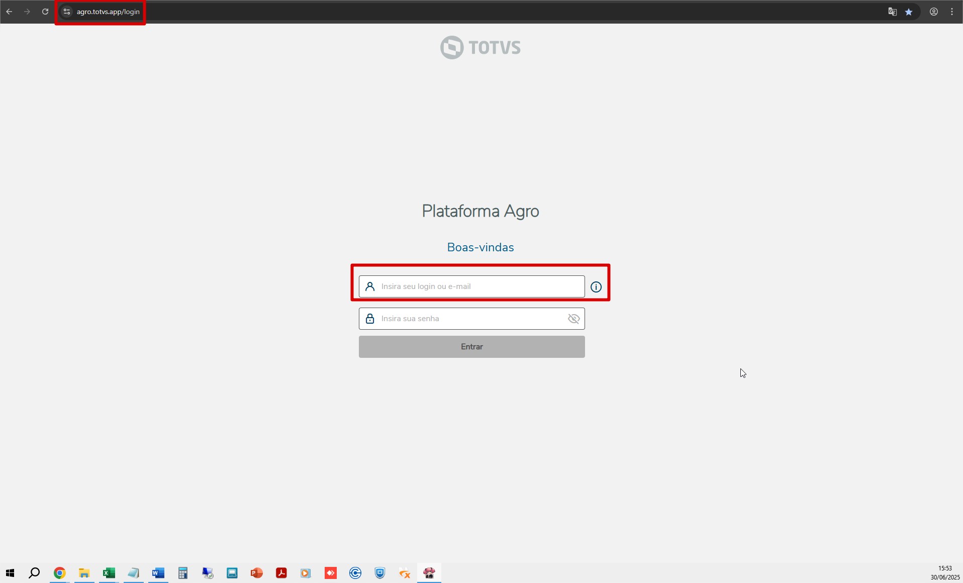 Agro - PIMS MC - ADM - Configurações do usuário administrativo no TOTVS ...