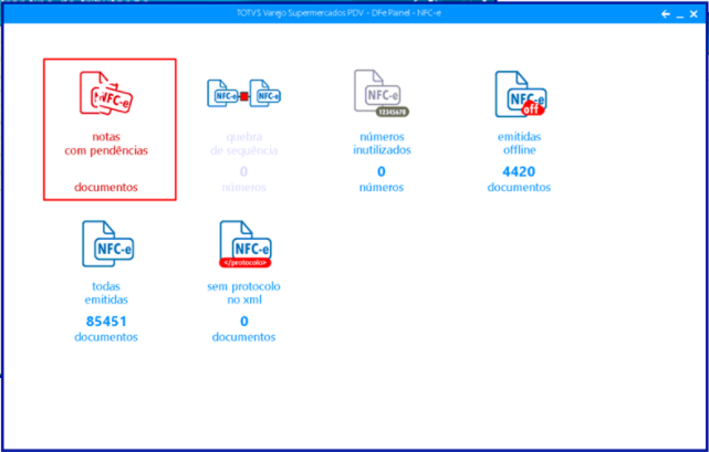 PDV - SUP - Como aprovar NFC-e em contingencia através do portal DF-e. – Central de Atendimento ...