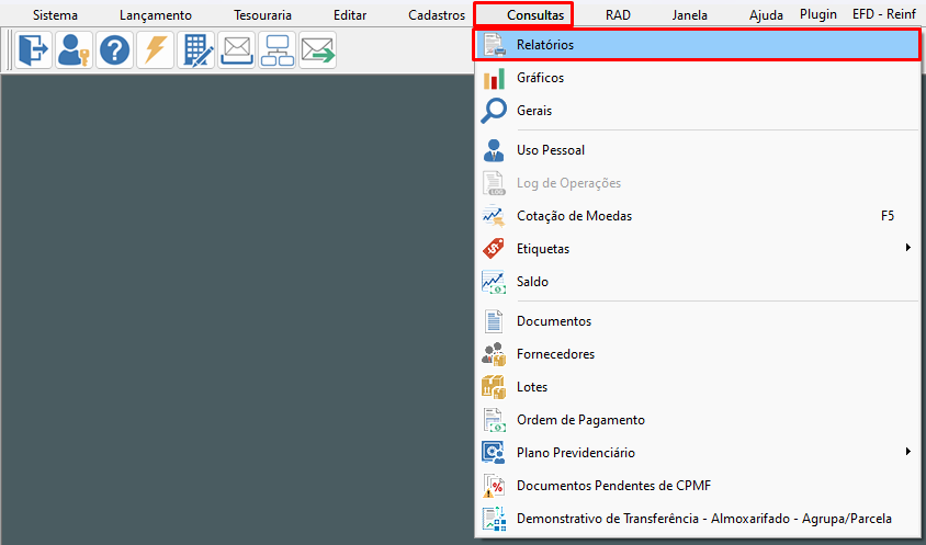Hotelaria - TOTVS Backoffice (Linha CMNET) - CAP - Como alterar o título de um relatório ...
