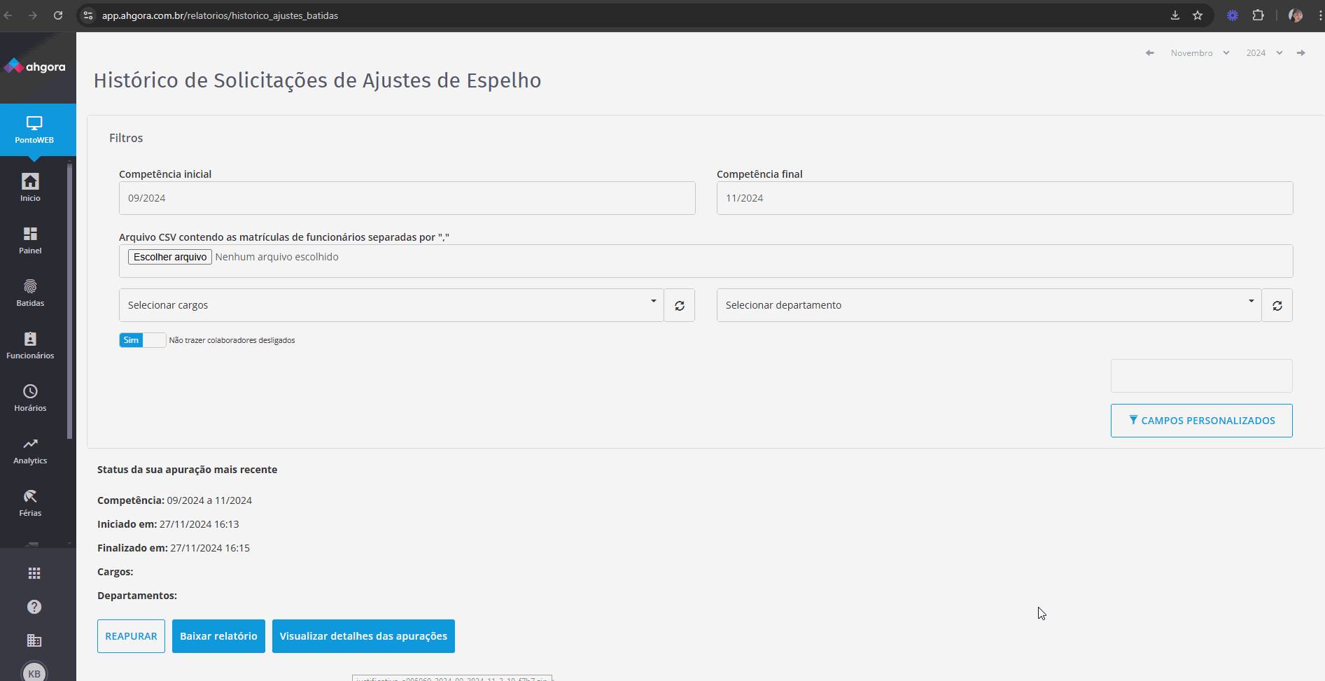 TOTVS RH Ponto Eletrônico (Linha Ahgora) - Pontoweb - Conheça o ...