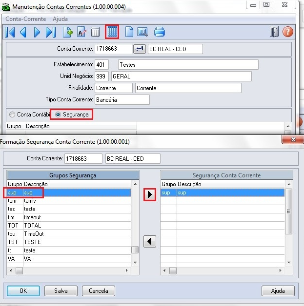 Cross Segmentos - Linha Datasul - APB - Movimento de Títulos - Erros na ...