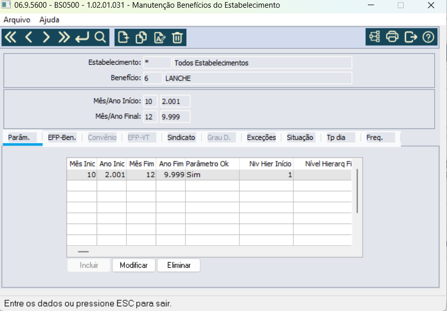 RH - Linha Datasul - MBS - Processo para alteração da fórmula de ...