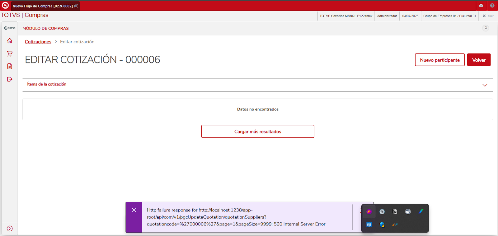 Cross Segmentos - TOTVS Backoffice (Linea Protheus) - MI - Compras ...