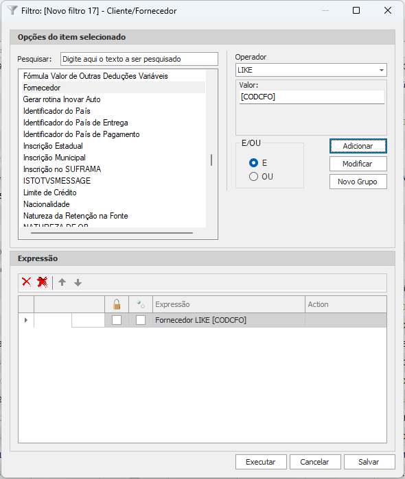 Framework - Linha RM - Frame - Filtros da visão – Central de ...
