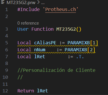 Cross Segmentos - TOTVS BackOffice (Línea Protheus) - MI - Compras (SIGACOM) - Uso de Punto de ...