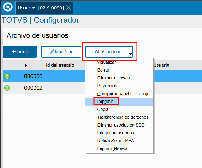 Cross Segmentos - TOTVS BackOffice (Línea Protheus) - MI - Configurador (SIGACFG) - CFGR510 ...