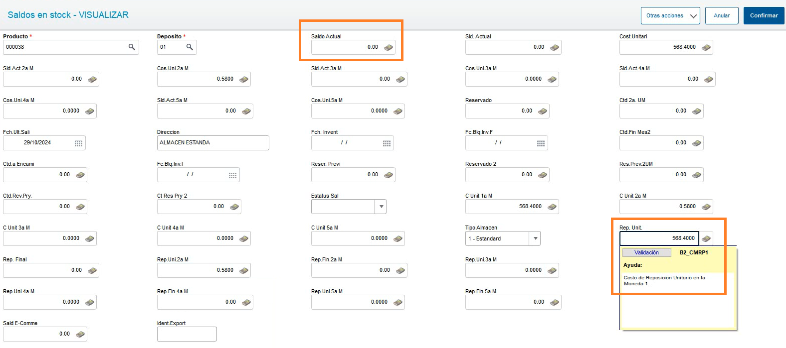 Cross Segmentos - TOTVS BackOffice (Línea Protheus) - MI - Stock y Costos (SIGAEST) - MATA330 no ...