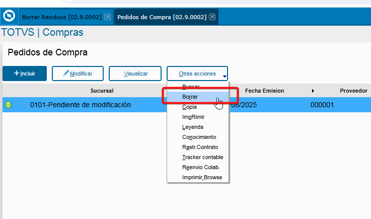 Cross Segmentos - TOTVS BackOffice (Línea Protheus) - MI - Compras (SIGACOM) - MATA121 - Como ...