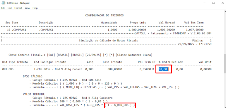 Cross Segmentos - Linha Datasul - MFT - Busca do percentual de redução ...