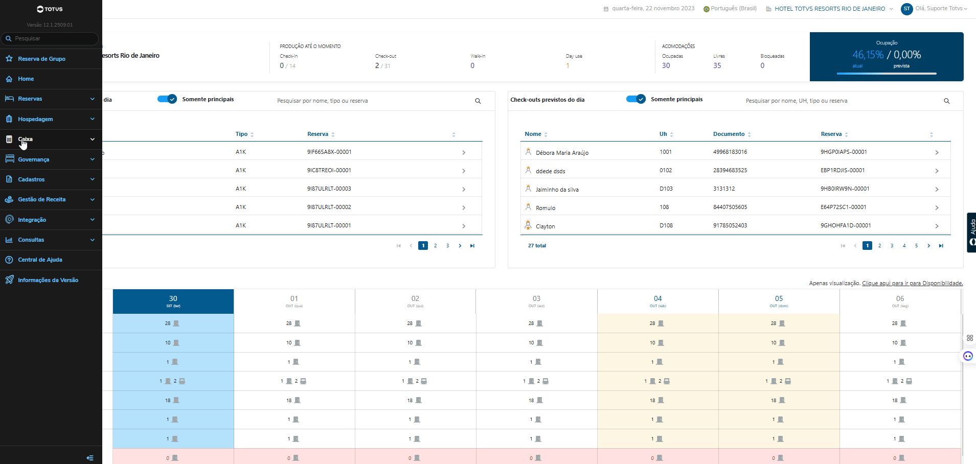 Hotelaria - PMS SaaS - Cadastrar nova política para Hotel – Central de Atendimento TOTVS