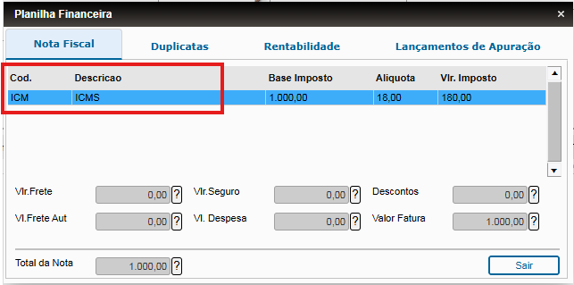 CROSS Segmentos - TOTVS Backoffice Linha Protheus - FIS – FISA170 ...
