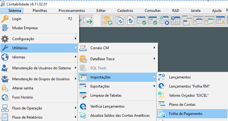 Hotelaria - TOTVS Backoffice (Linha CMNET) - CONTAB - Layout folha de ...