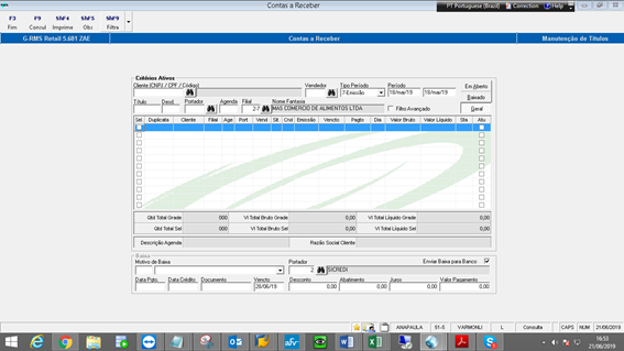 RMS - TES - RMS - TES - Lançamento Cofre não integra no Contas a ...